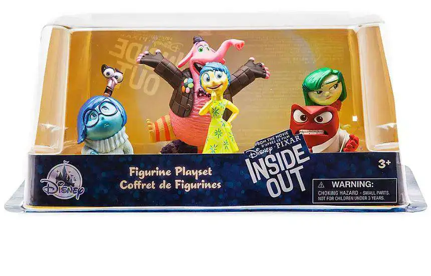 Disney Pixar Inside Out Inside Out Exclusive 6-Piece PVC Figure Play ...