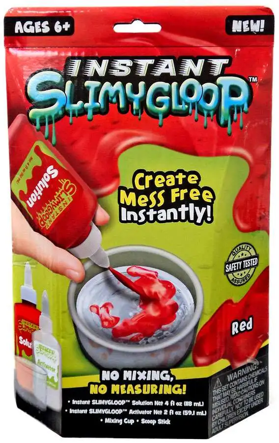 Slimygloop Instant Red Slime Kit Horizon Group - ToyWiz