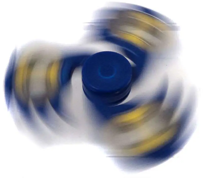 Funny Hand Spinner Blue Spinner Interesting - ToyWiz