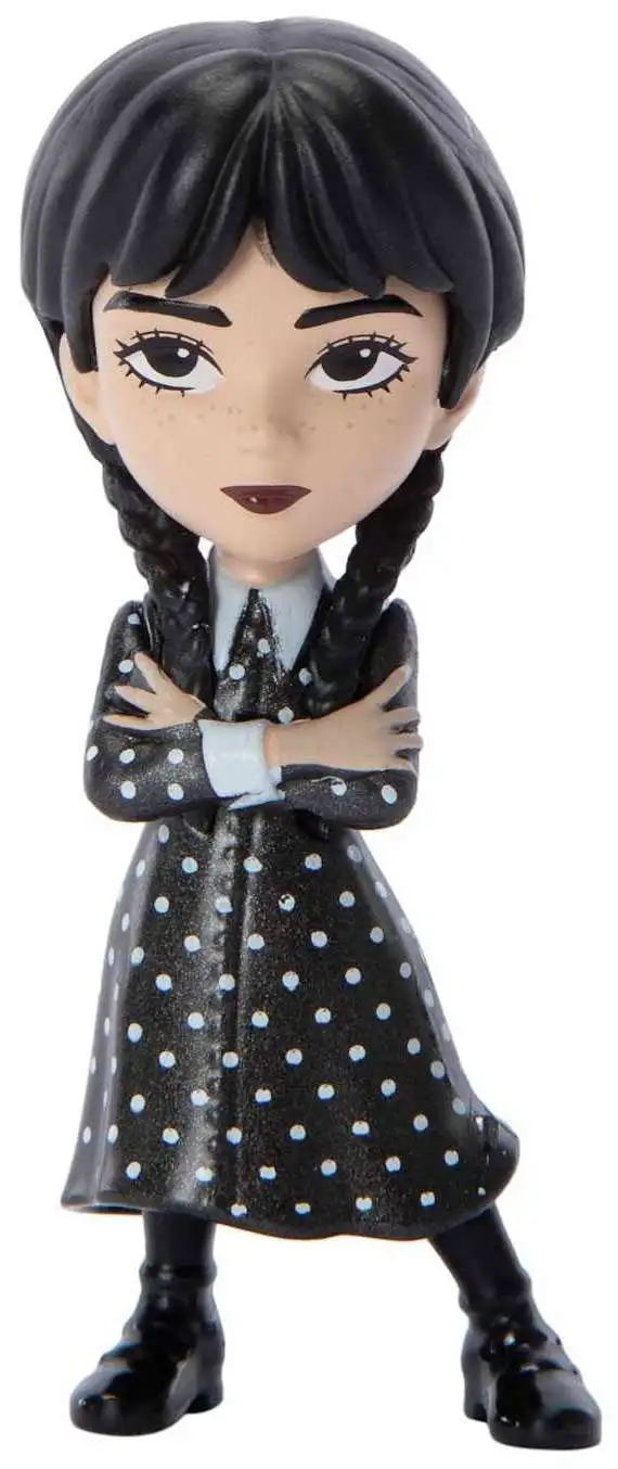 Wednesday Metalfigs Wednesday Addams 2.5 Diecast Figure Dress Jada Toys ...