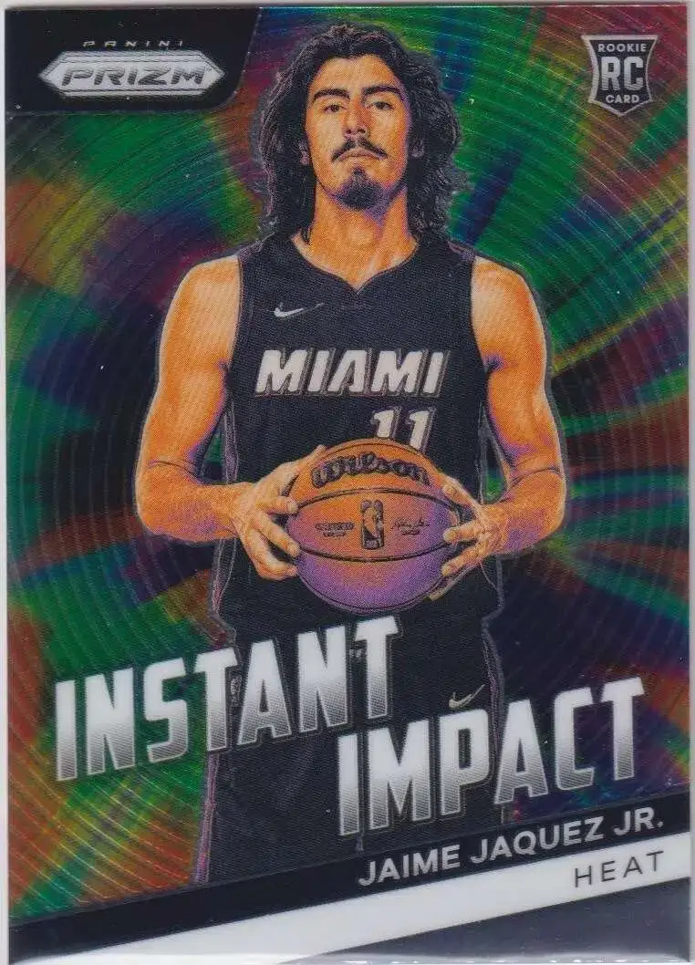 NBA 2023-24 Panini Prizm Single Card Instant Impact Jaime Jaquez Jr. 23 ...