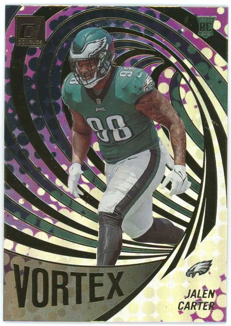 NFL 2023 Panini Donruss Football Single Card Jalen Carter VOR-22 Rookie ...