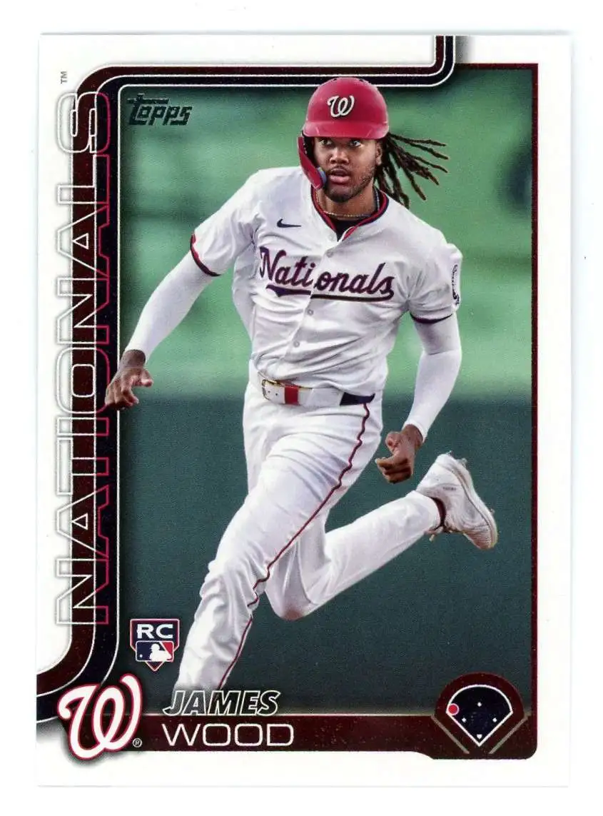 MLB Topps 2025 Topps Series 1 Baseball Single Card James Wood 181 ...