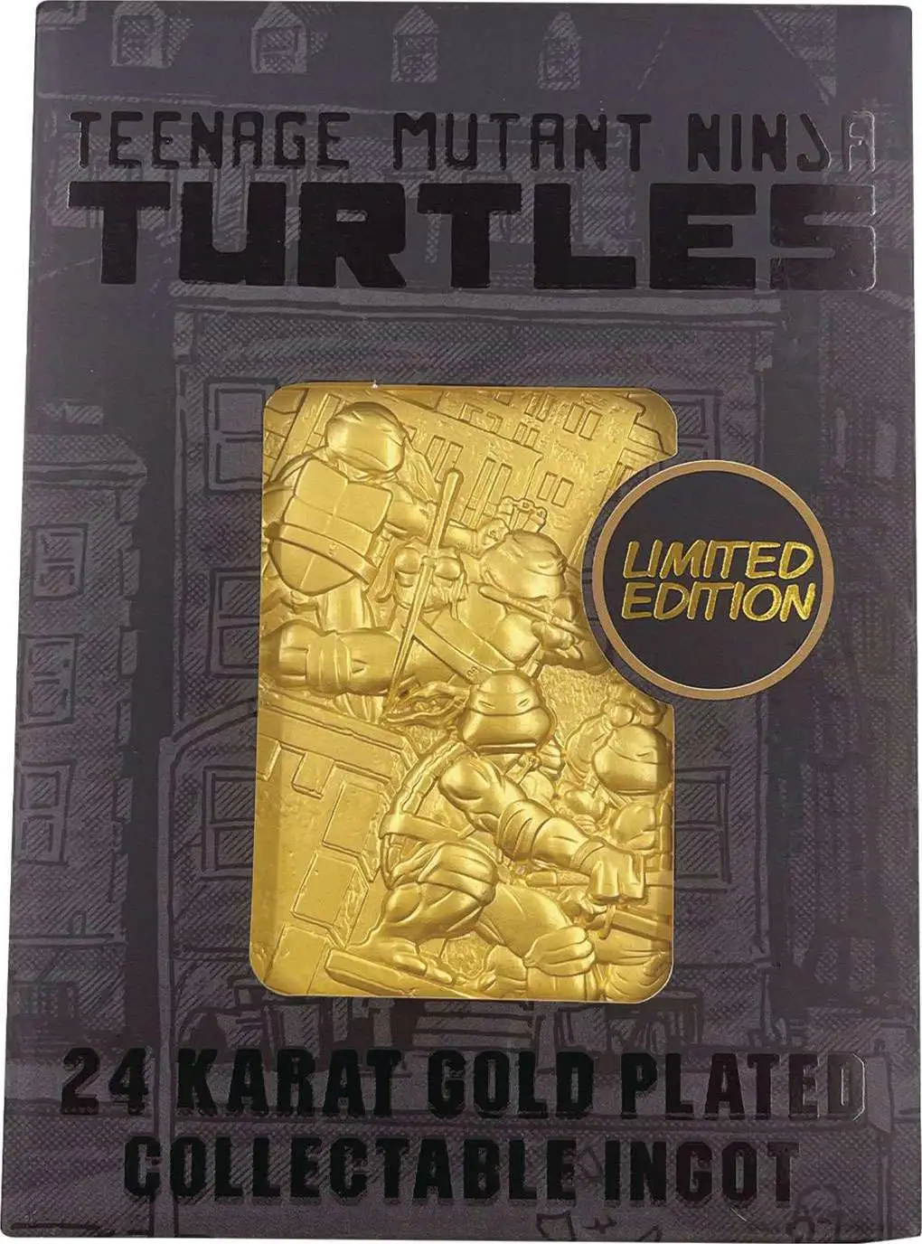 Teenage Mutant Ninja Turtles Comic Book Cover Gold-Plated Limited ...