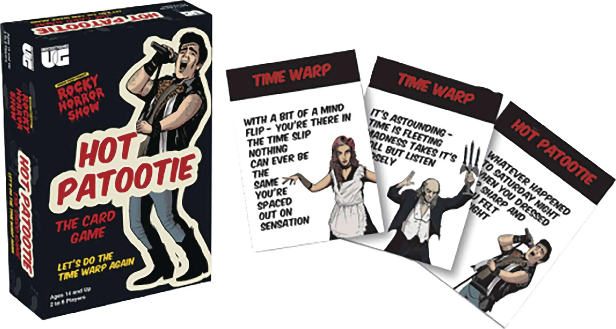 Rocky Horror Picture Show Hot Patootie Card Game Univeristy Games - ToyWiz