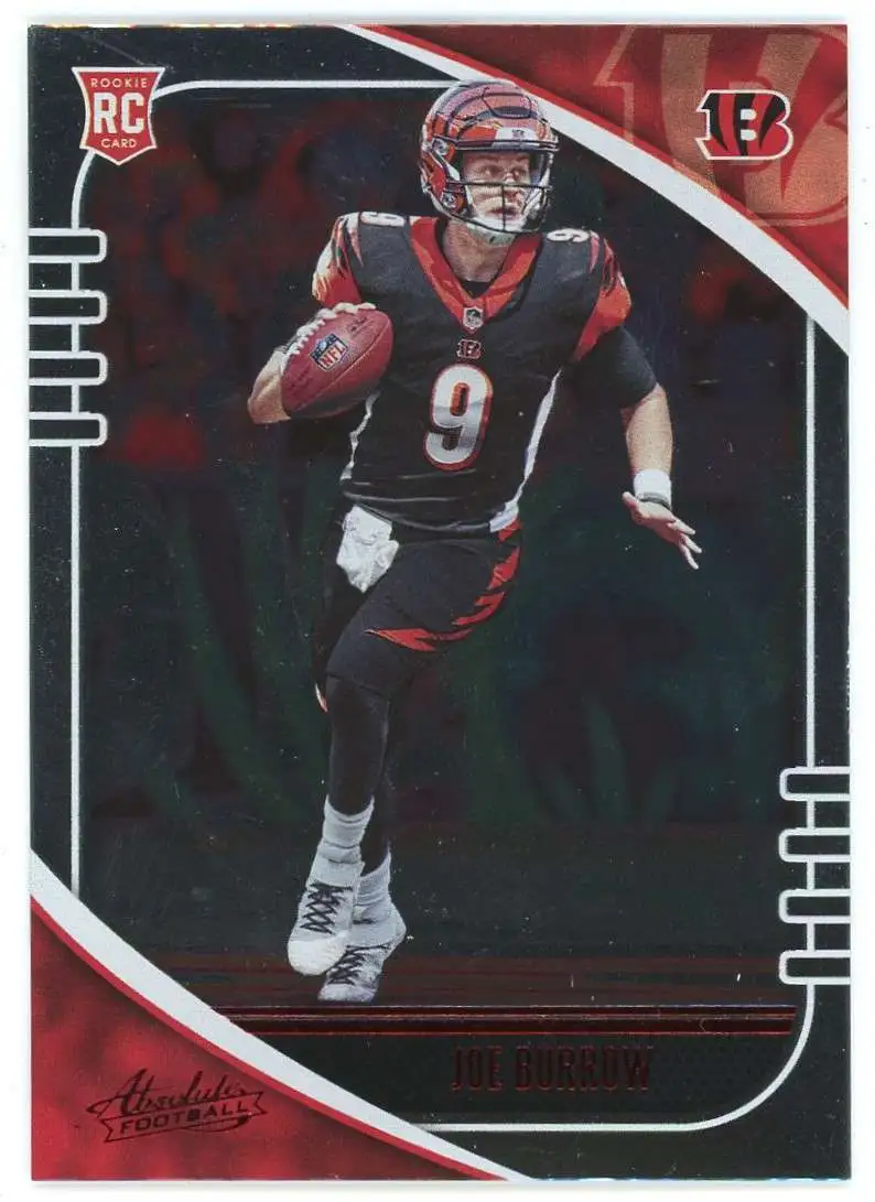 NFL Cincinatti Bengals 2020 Absolute Football Single Card Red Joe ...