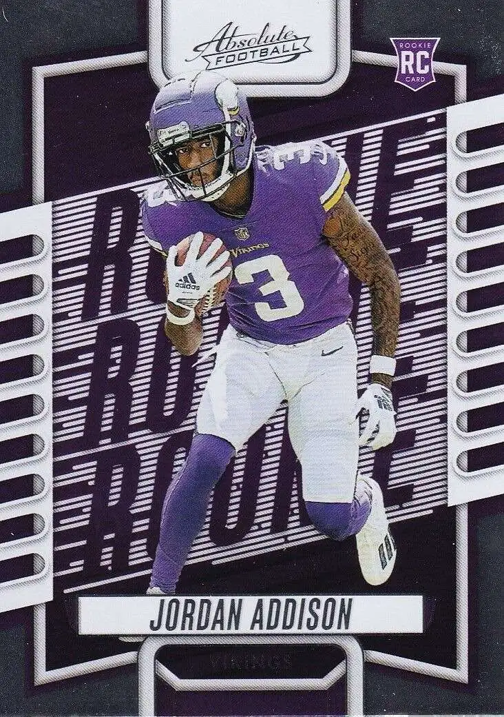 NFL 2023 Panini Absolute Single Card Jordan Addison 112 Rookie - ToyWiz