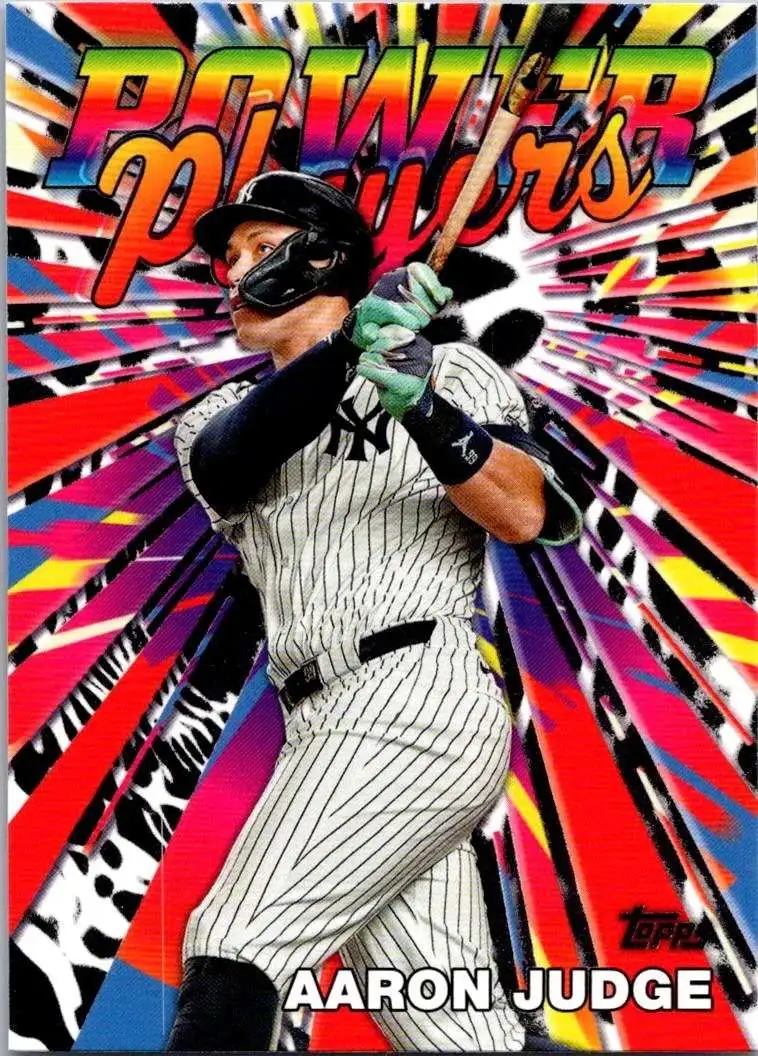 MLB Topps 2025 Topps Series 1 Baseball Single Card Power Players Aaron ...
