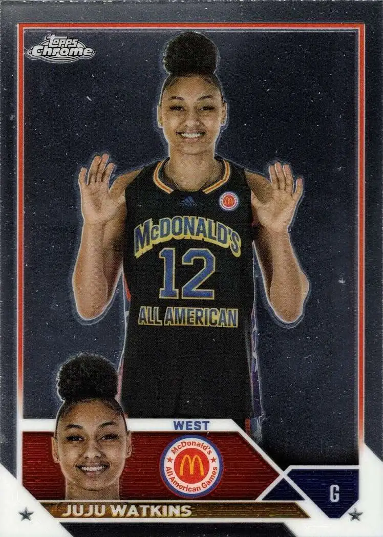 WNBA 2023 Topps Mcdonalds All-American Single Card JuJu Watkins 93 - ToyWiz