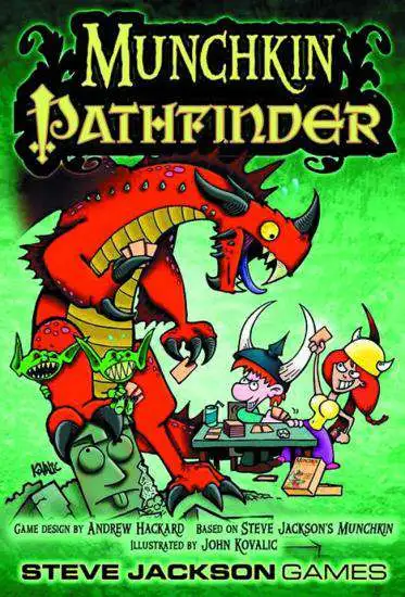 Munchkin Pathfinder Munchkin Pathfinder Card Game Steve Jackson Games ...