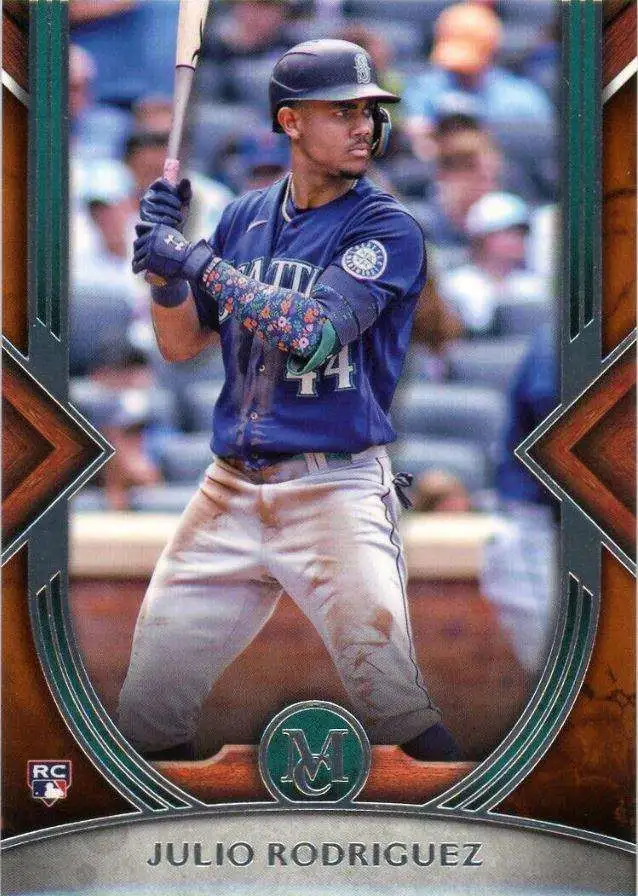 MLB 2022 Topps Museum Collection Single Card Julio Rodriguez 65 Rookie ...
