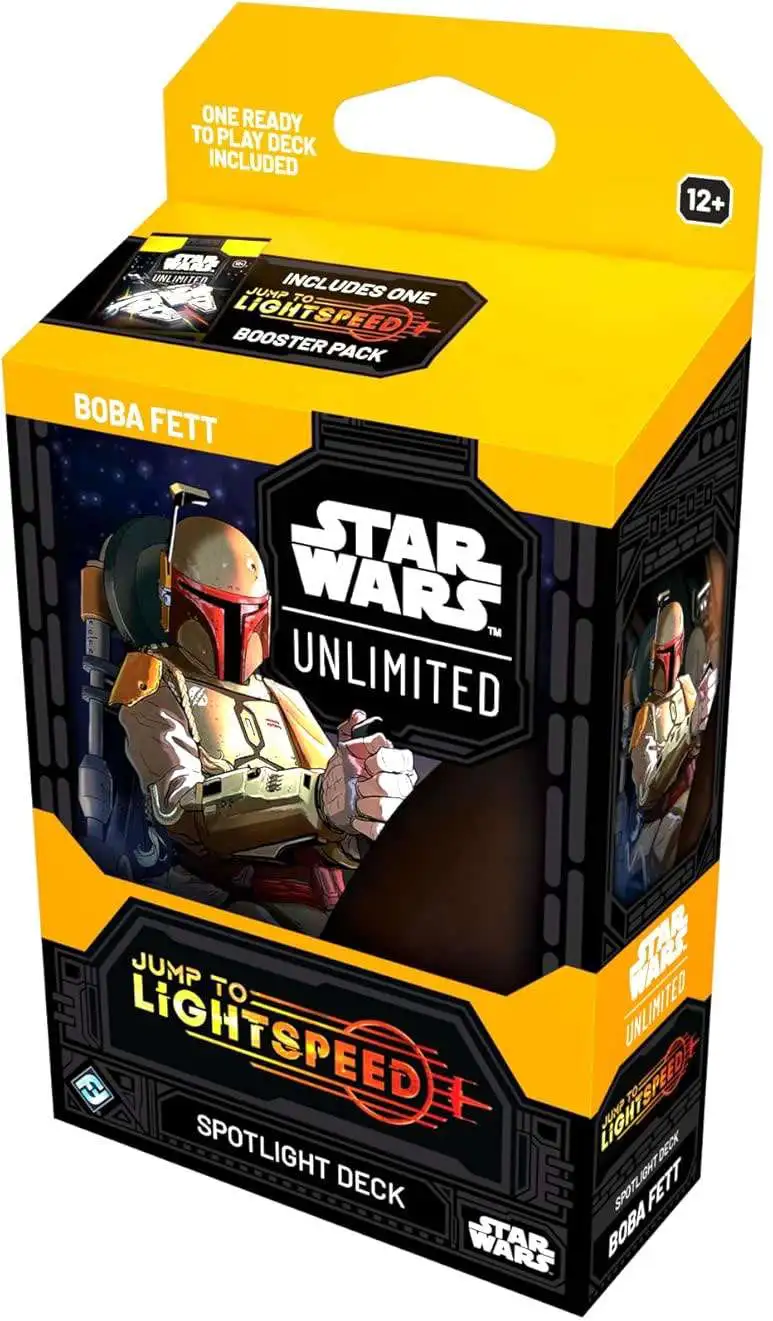 Star Wars Unlimited Trading Card Game Jump to Lightspeed Boba Fett ...