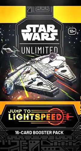 Star Wars Unlimited Trading Card Game Jump to Lightspeed Booster Pack ...