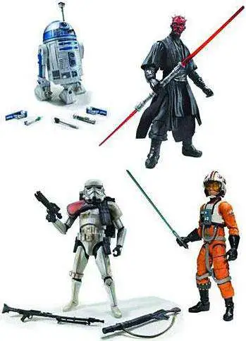 Star Wars Black Series Wave 1 6 Set of 4 Action Figures Hasbro - ToyWiz
