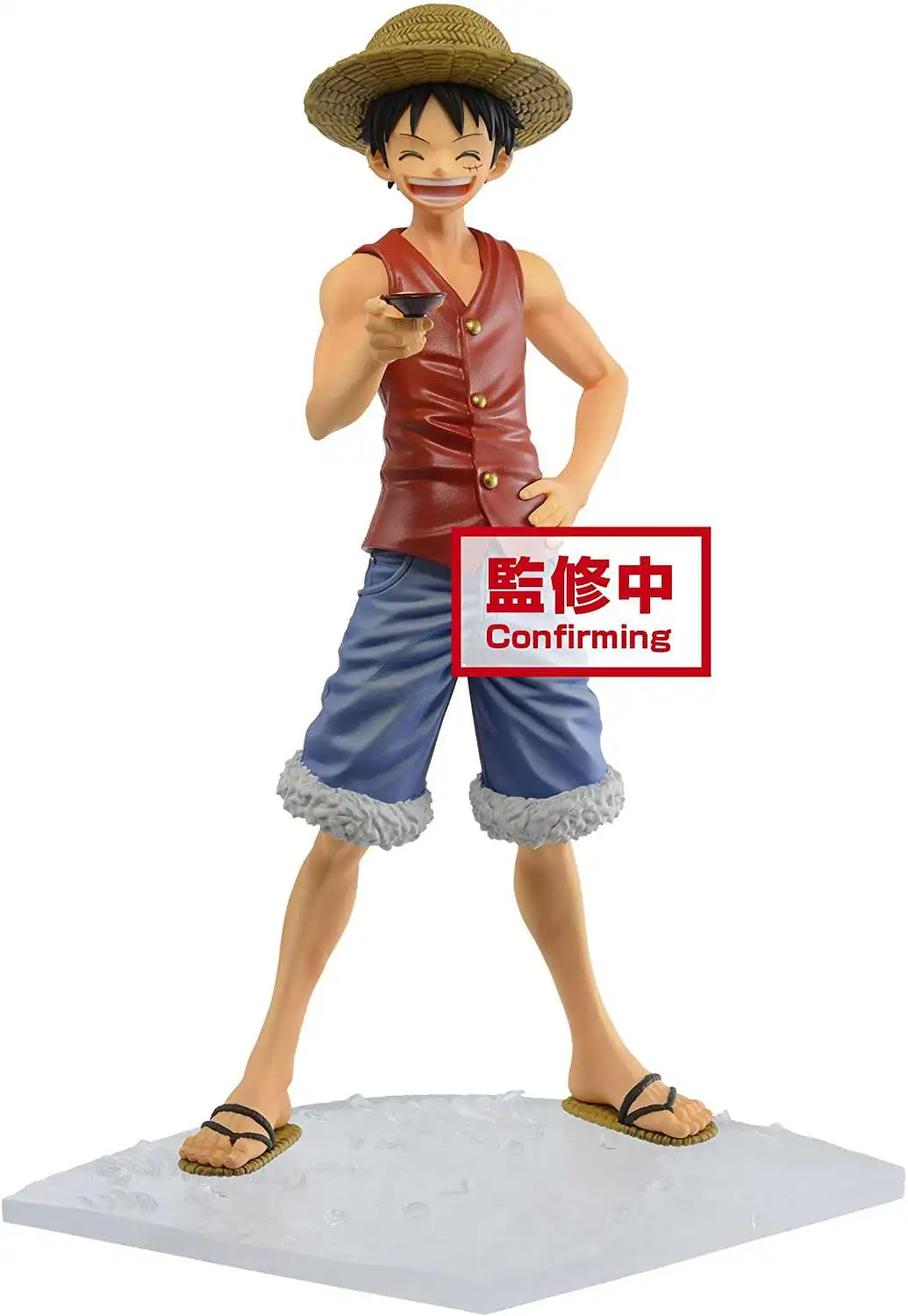 One Piece Tamashii Nations Imagination Works Luffy 7.1 Action Figure ...