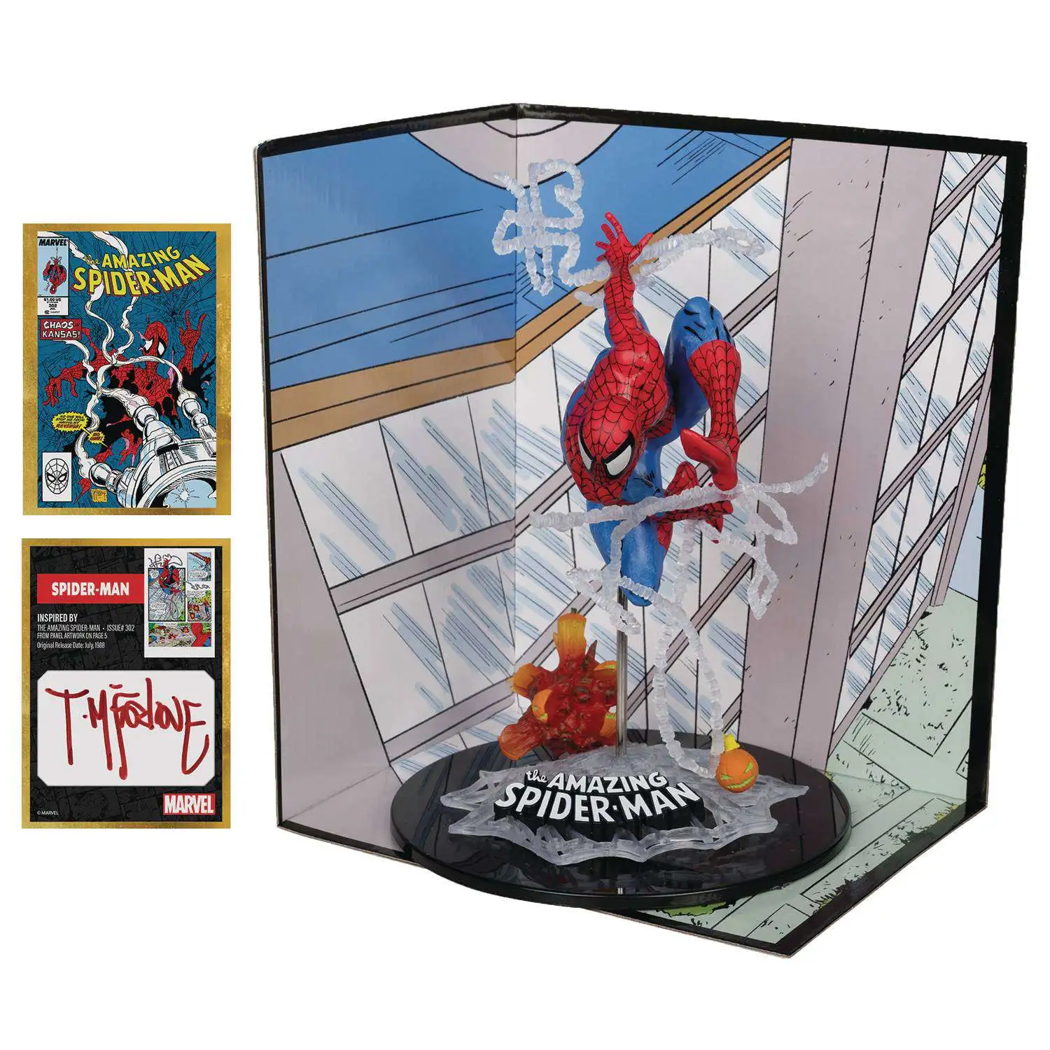 McFarlane Toys Marvel Gold Label Collection AUTOGRAPH Series Spider-Man ...