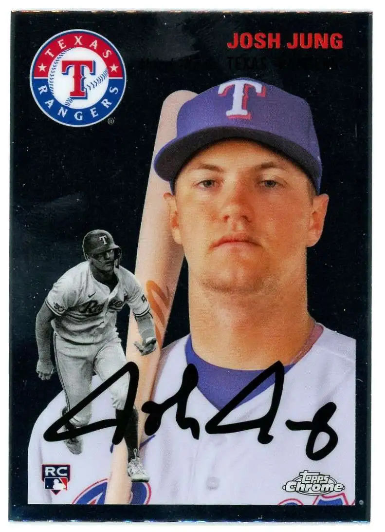 MLB 2023 Topps Chrome Platinum Single Card Josh Jung 133 Rookie - ToyWiz