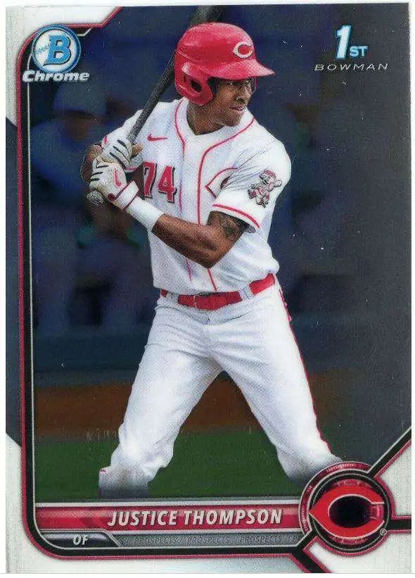 MLB Topps 2022 Bowman Chrome Baseball Single Card Rookie Justice ...