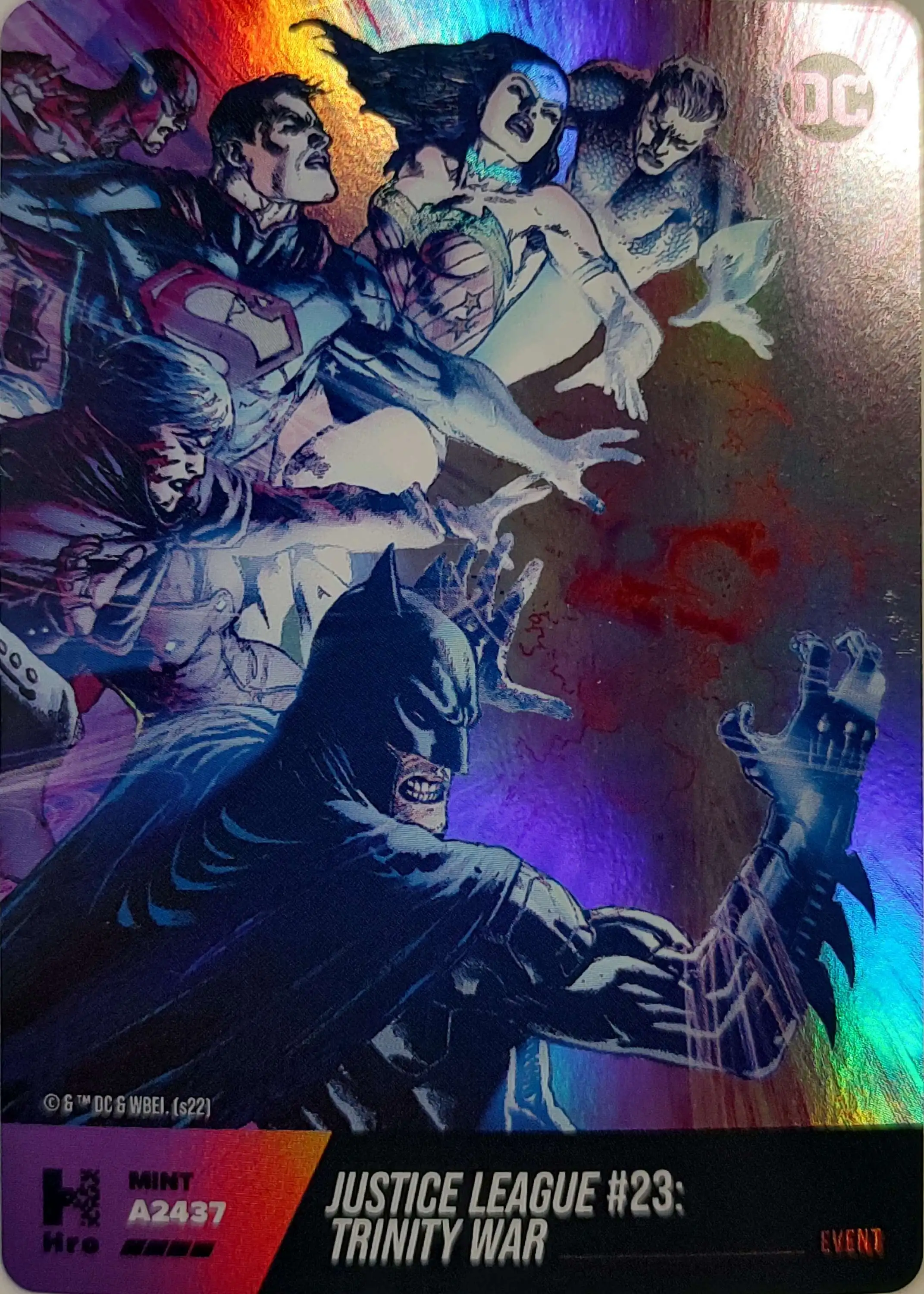 DC Hybrid Cards Single Card Justice League 23 Trinity War A2437 - ToyWiz