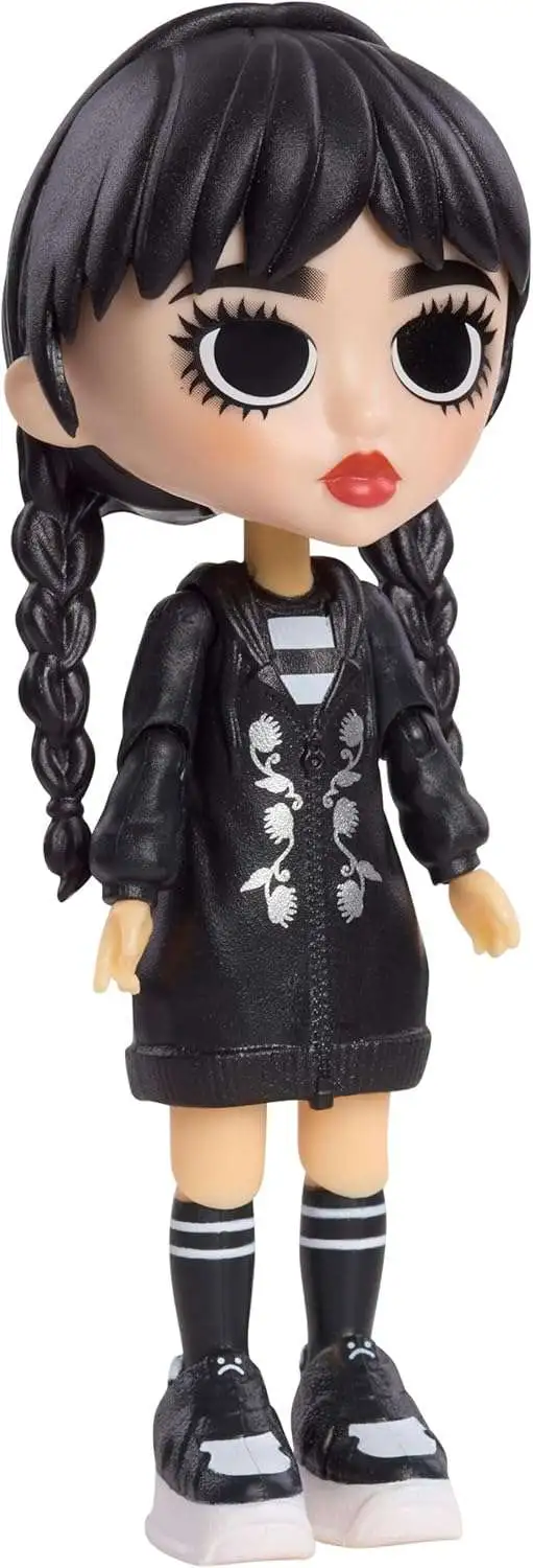 The Addams Family Wednesday Wednesday 6 Deluxe Poseable Articulated ...