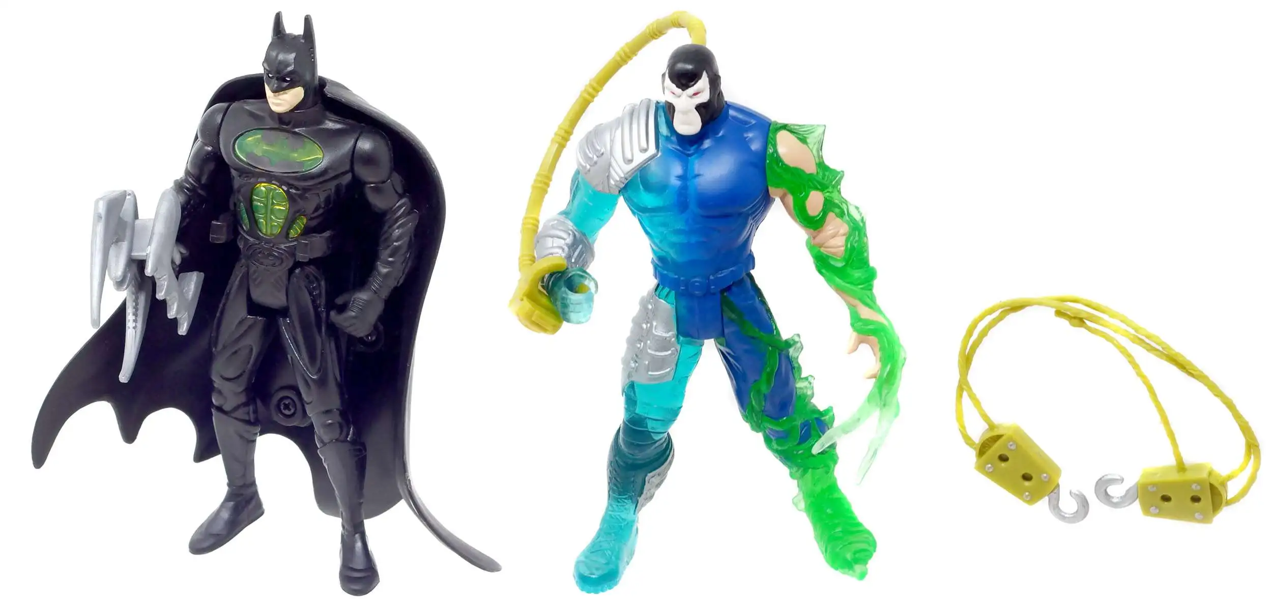 DC Batman Robin Brain vs Brawn Batman vs Bane Action Figure 2-Pack ...