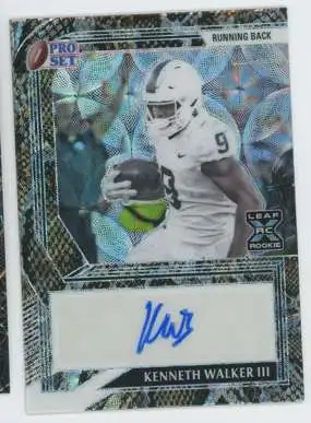 NFL Leaf 2022 Leaf Football Single Card 45 Kenneth Walker III PA-KW2 ...