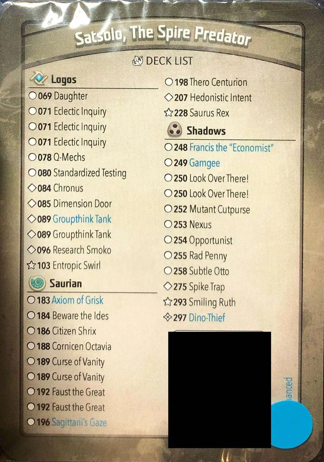 KeyForge Mass Mutation Satsolo, The Spire Predator Archon Deck Eclectic ...