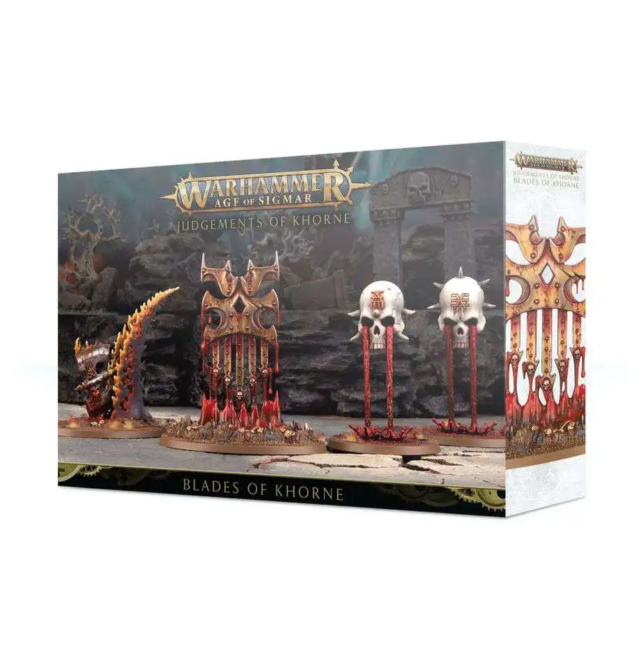 Warhammer Age of Sigmar Blades of Khorne Judgements of Khorne Black Box ...