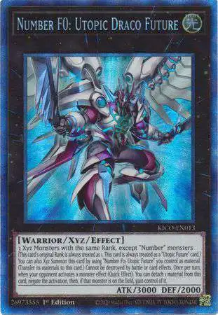 YuGiOh Trading Card Game Kings Court Single Card Collector Rare Number F0 Utopic Draco Future ...