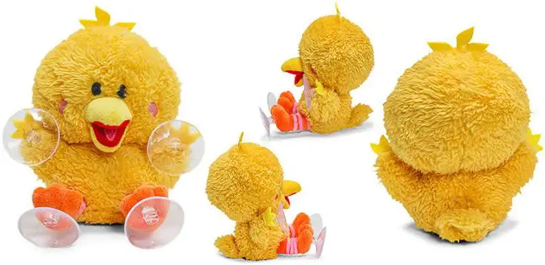 Sesame Street Big Bird 8 Plush Window Clinger Kidrobot NECA - ToyWiz