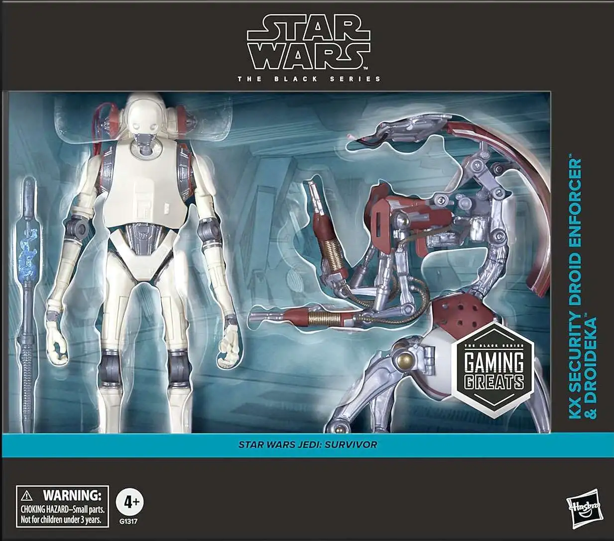 Star Wars Jedi Survivor Black Series Gaming Greats KX Security Droid ...