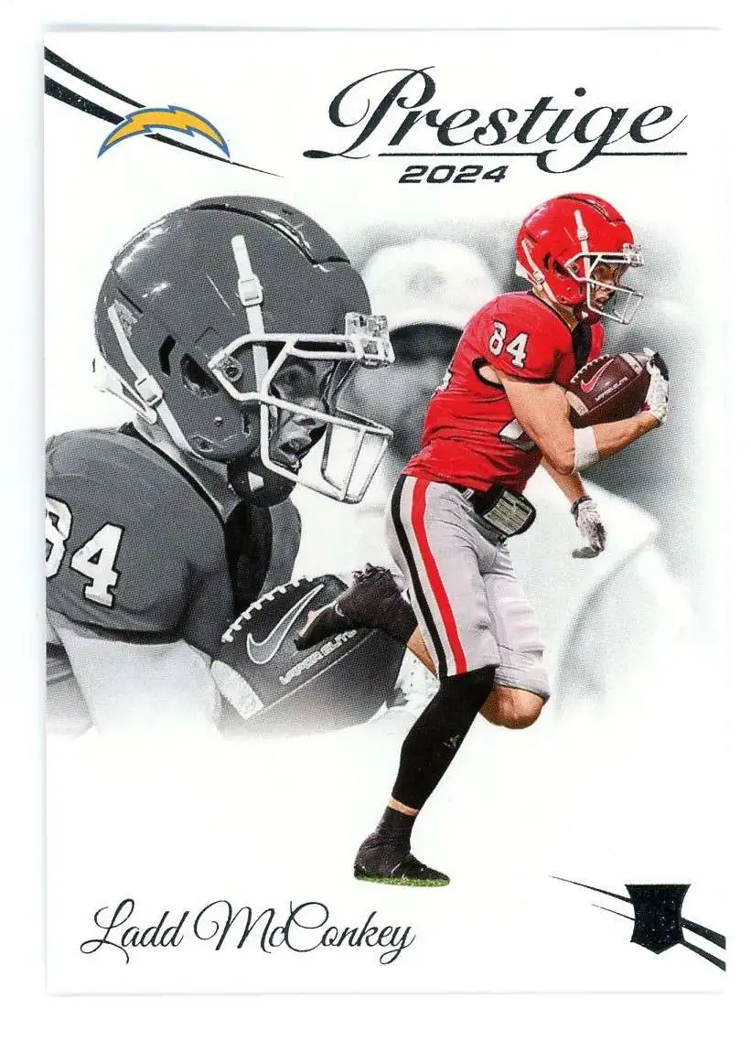 NFL 2024 Panini Prestige Single Card Ladd McConkey 331 Rookie - ToyWiz