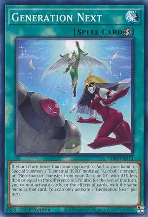 YuGiOh Legendary Duelists Season 3 Single Card Common Generation Next ...
