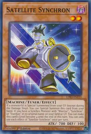 YuGiOh Legendary Duelists Season 3 Single Card Common Satellite Synchron LDS3-EN119 - ToyWiz