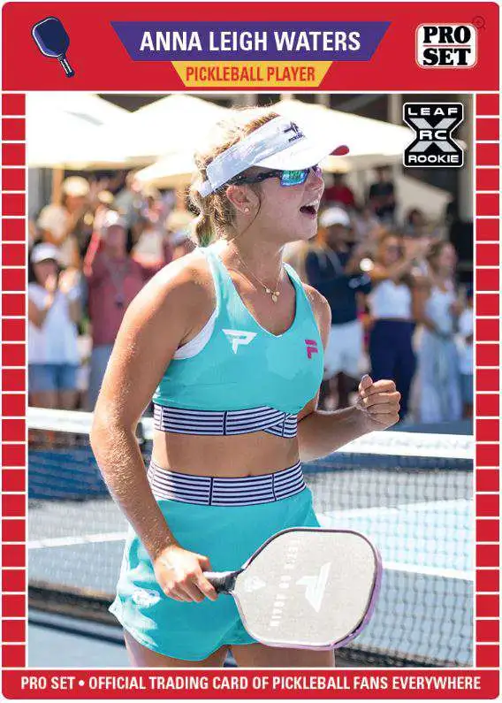 Leaf 2022 Single Card Anna Leigh Waters 1 Pickleball Player in the ...