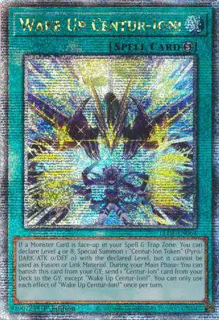 YuGiOh Trading Card Game Legacy of Destruction Single Card Quarter Century Secret Rare Wake Up ...
