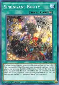 YuGiOh Lightning Overdrive Single Card Common Springans Booty LIOV-EN054 - ToyWiz
