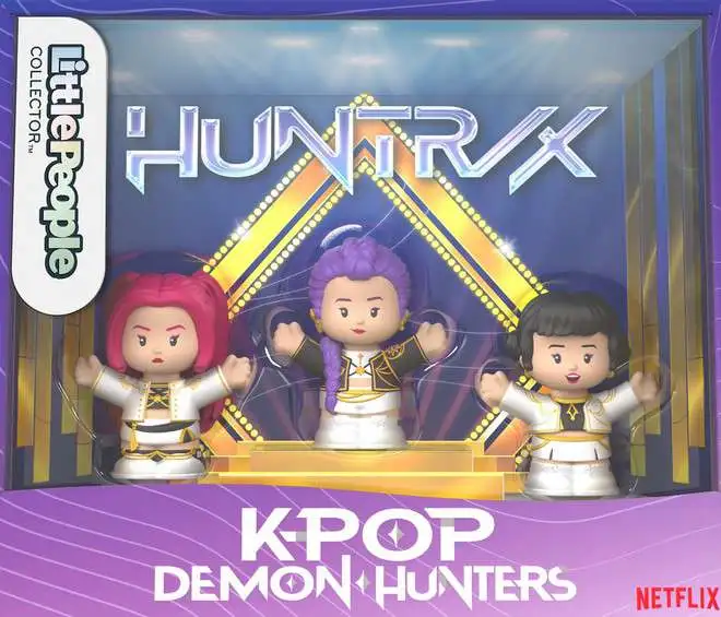 Fisher Price KPop Demon Hunters HUNTRX Little People Collector Rumi ...