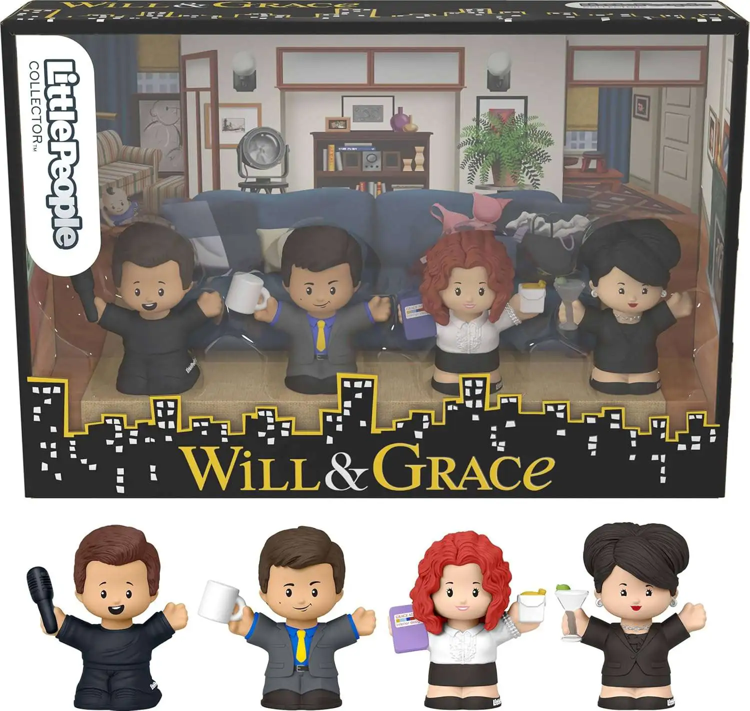 Fisher Price Little People Will Grace Collector Series Will Grace 2.5 ...