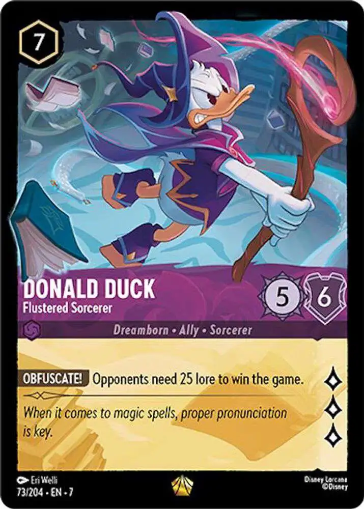 Disney Lorcana Trading Card Game Archazias Island Single Card Legendary ...