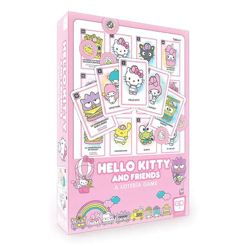 Hello Kitty Hello Kitty A Loteria Game Board Game USAopoly - ToyWiz