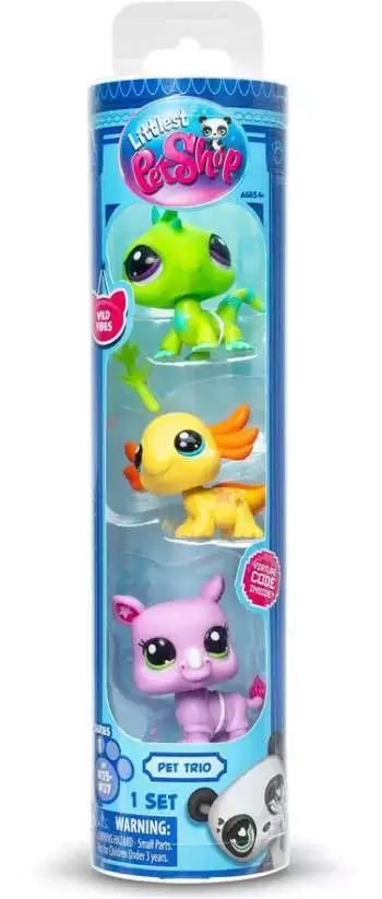 Littlest Pet Shop 2024 Generation 7 Pet Trio Wild Vibes Mini Figure 3 ...