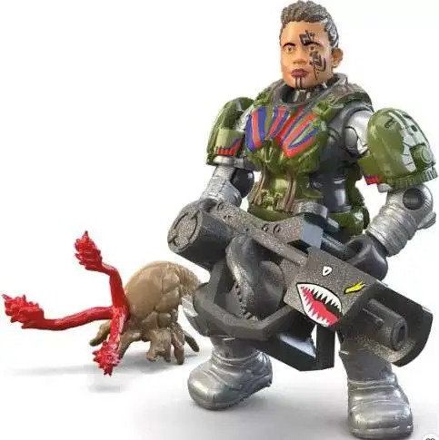 Halo Universe Heroes Series 18 Lt. Colonel Kinsano Mini Figure Mega ...