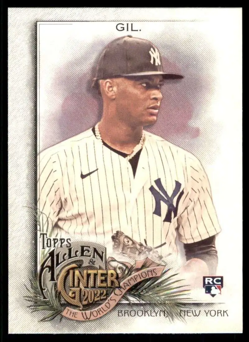 MLB Topps 2022 Allen Ginter Baseball Single Card Luis Gil 191 Rookie - ToyWiz
