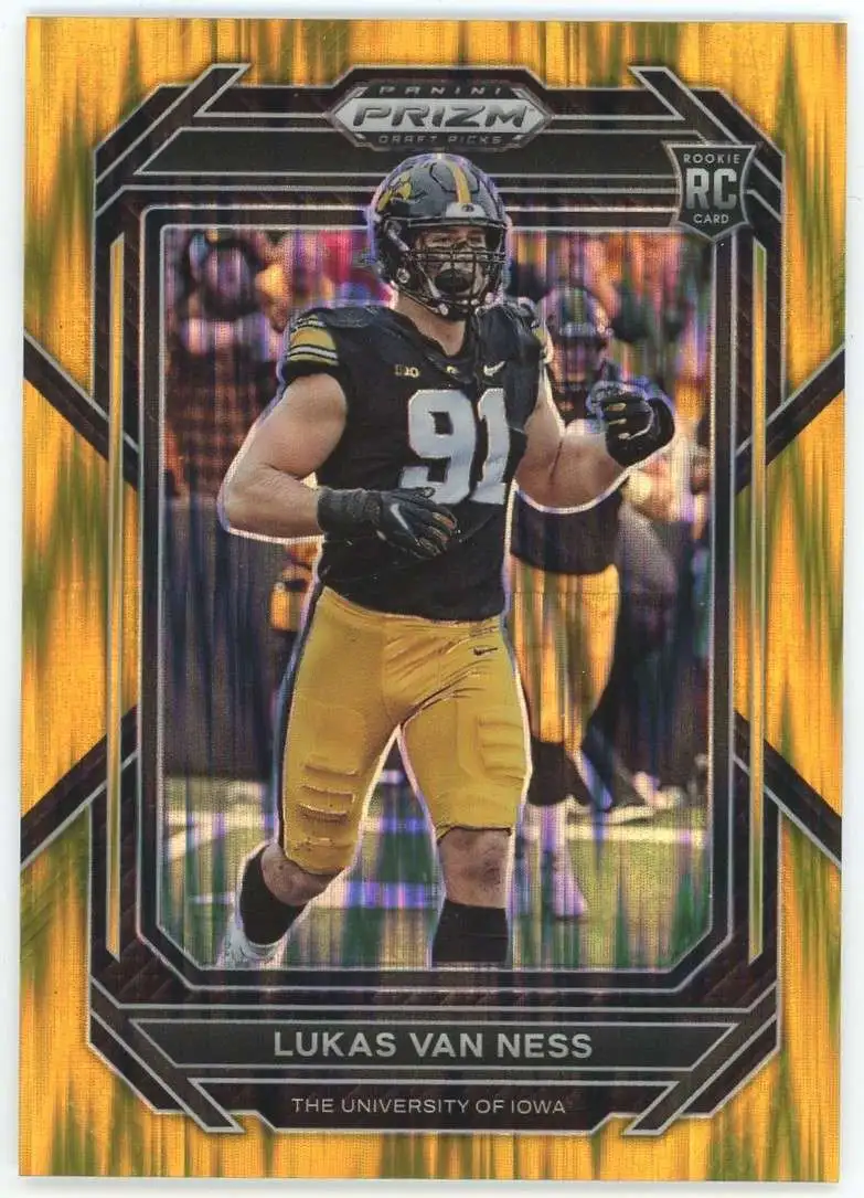 NFL 2023 Panini Prizm Draft Picks Single Card 549 Gold Flash Prizm ...