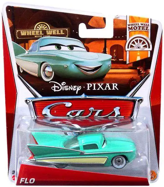 Disney Pixar Cars Series 3 Flo 155 Diecast Car Mattel Toys - ToyWiz