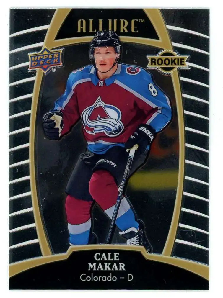 NHL Upper Deck 2019-20 Upper Deck Allure Single Card Cale Makar 80 ...