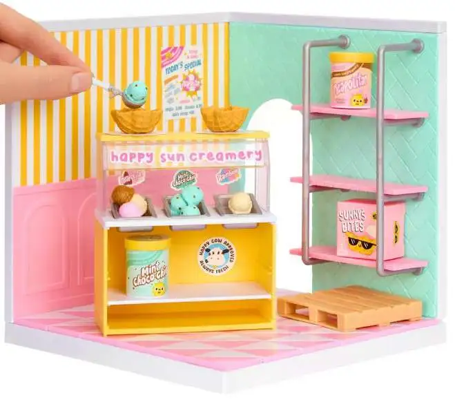 Miniverse Make It Mini Spaces Ice Cream Shop Building Set MGA ...