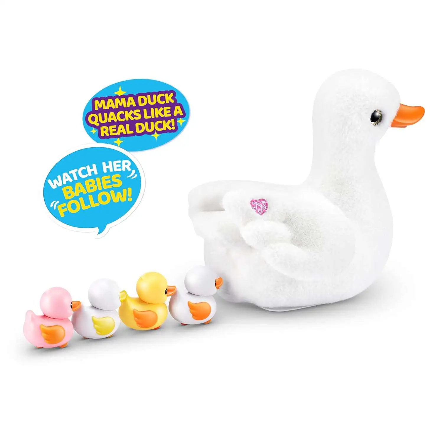 Pets Alive Mama Baby Surprise Mama Duck Baby Ducklings Robotic Pet ...