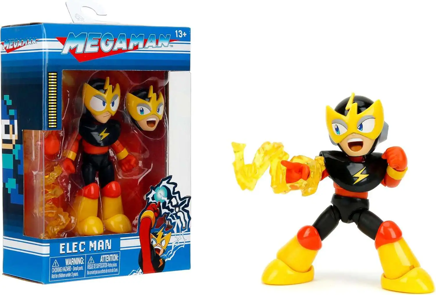Mega Man Elec Man 112 Action Figure Jada Toys - ToyWiz